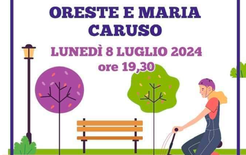 Belpasso, inaugurazione Parco Oreste e Maria Caruso - Free Press Online